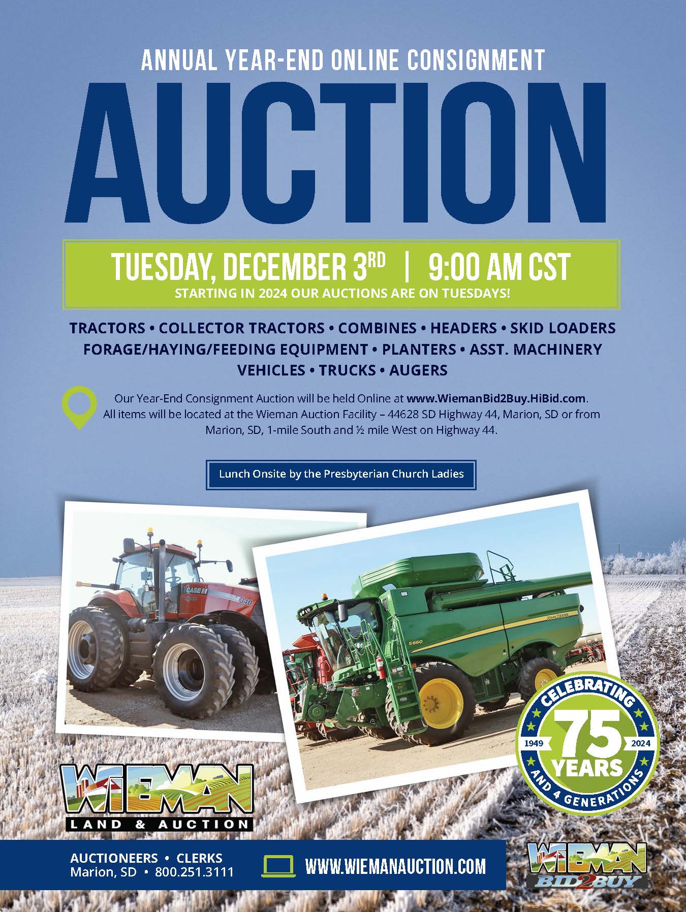 Wieman Land & Auction