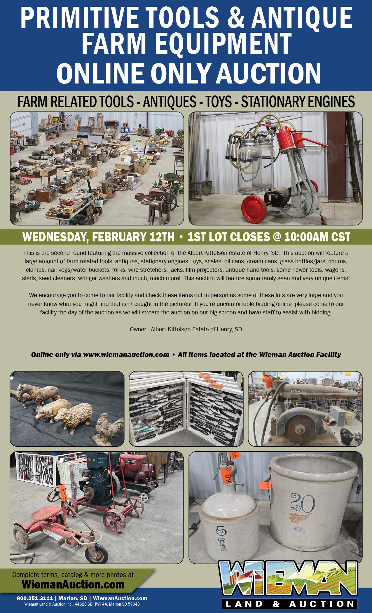 Wieman Land & Auction